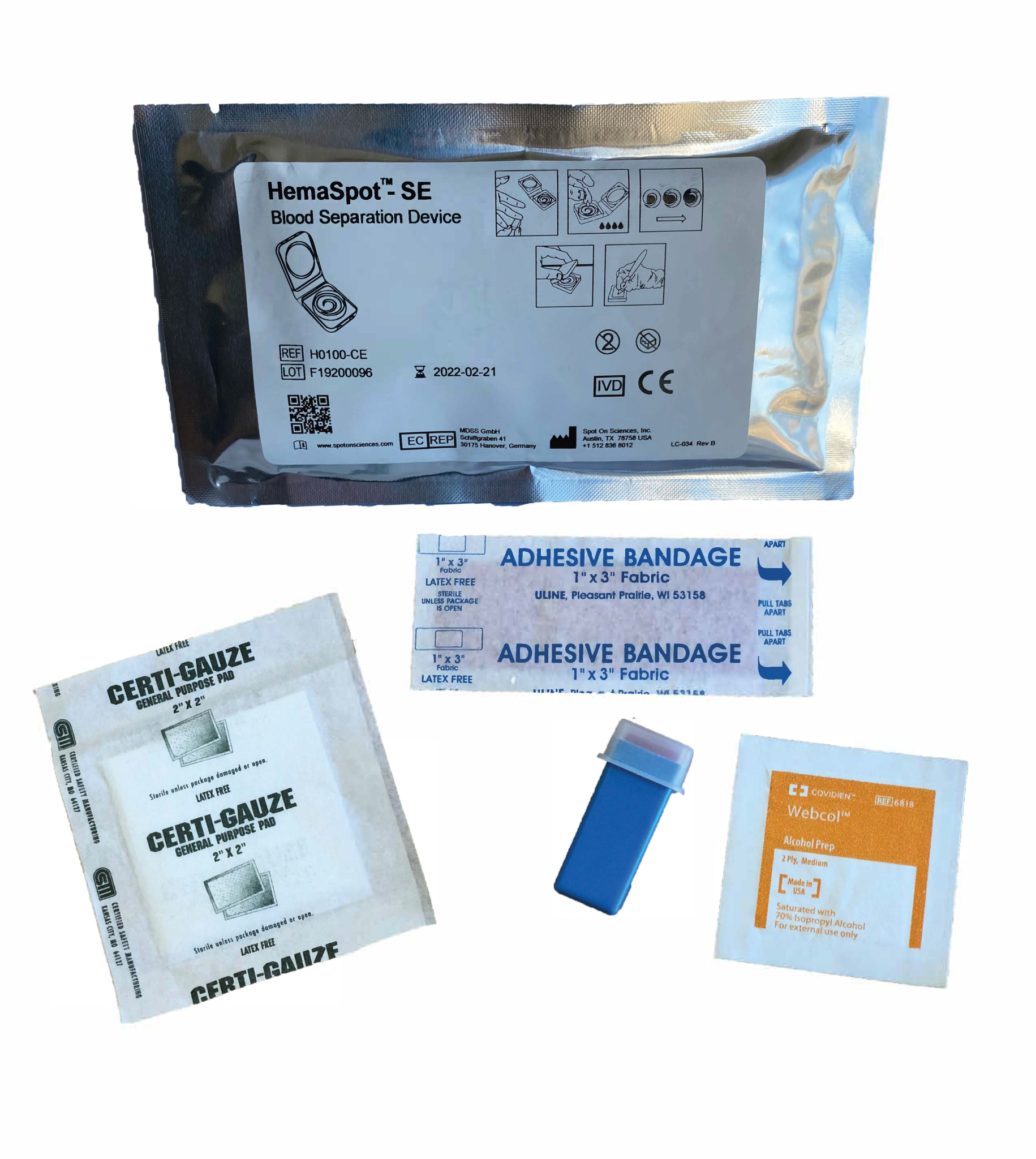 HemaSpot SE | Capillary Blood | Plasma Serum Separator Device