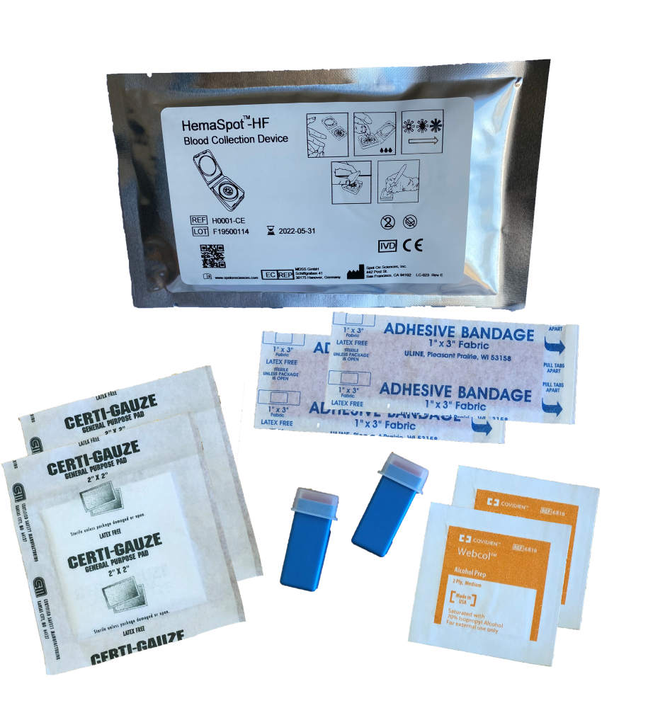 Hemaspot HF Capillary Blood Collection Device | No Punching Required